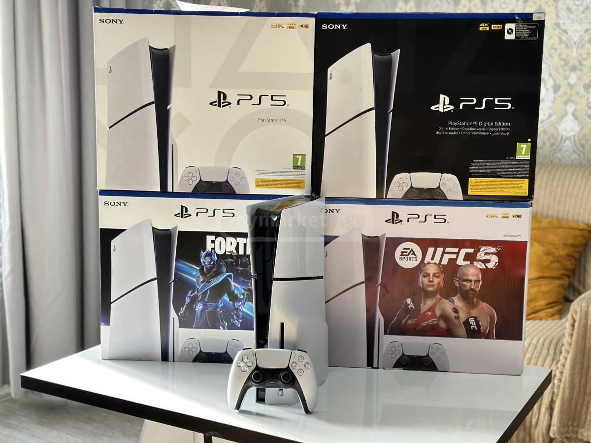 playstation 5 slim 2 წელი გარანტია ps 5 ps5 | მეორადი და ახალი ნივთების ყიდვა-გაყიდვის პლატფორმა ...