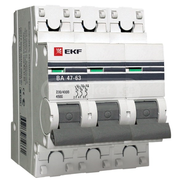 ავტომატური ამომრთველი EKF MCB4763-3-40C-PRO C40 | მეორადი და ახალი ნივთების ყიდვა-გაყიდვის ...