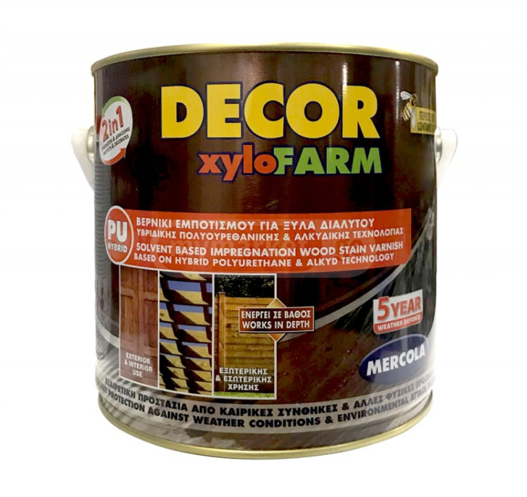ხის დამცავი ფერადი ლაქი Decor Xylofarm მიწისთხილი 0.75 ლ | მეორადი და ...