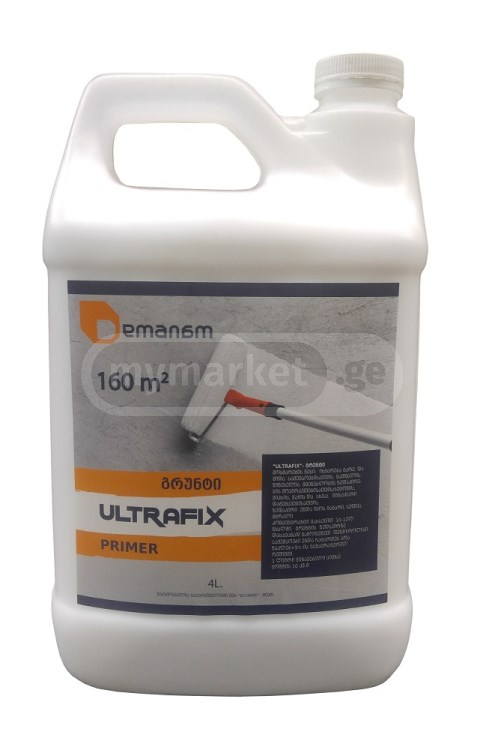 გრუნტი Ultrafix კონცენტრატი 4 ლ | მეორადი და ახალი ნივთების ყიდვა ...