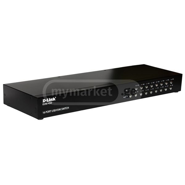 სვიჩი D-Link KVM-450/C1A, 16-Port, Switch, Black | მეორადი და ახალი ნივთების ყიდვა-გაყიდვის ...