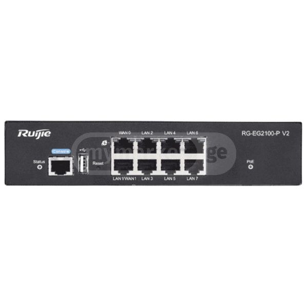 როუტერი Ruijie RG-EG2100-P V2, 1000Mbps, Router, Black | მეორადი და ...