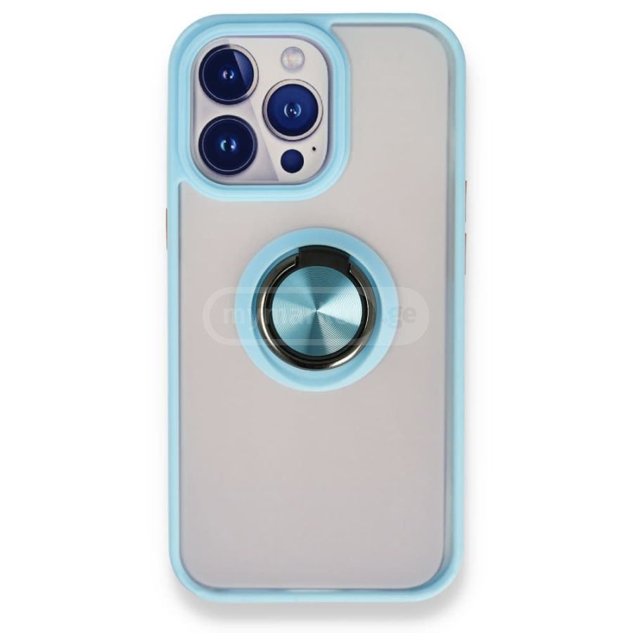 iPhone 13 Pro Montreal Ring სილიკონის ქეისი ბეჭდით - ცისფერი | მეორადი ...