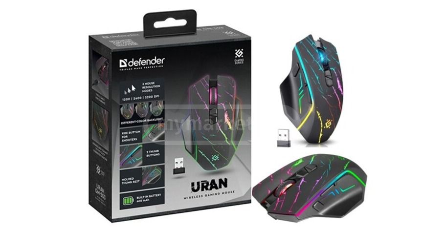 WIRLESS MOUSE Defender Uran/უსადენო მაუსი | მეორადი და ახალი ნივთების ...