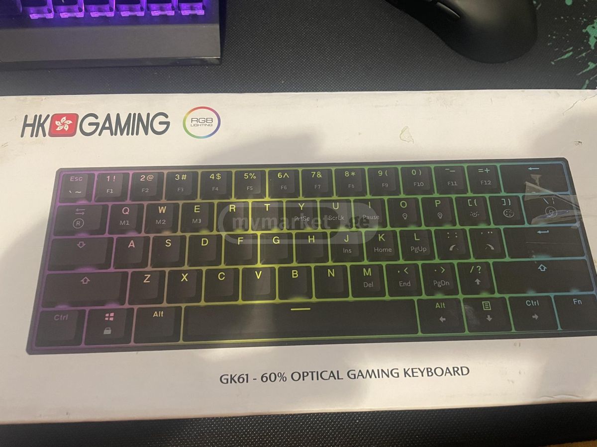 HK GAMING GK61 Mechanical Gaming Keyboard | მეორადი და ახალი ნივთების ...