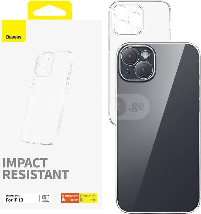 OS-Baseus Lucent Series Phone Case for iP 13 Pro, Clear P601 | მეორადი ...