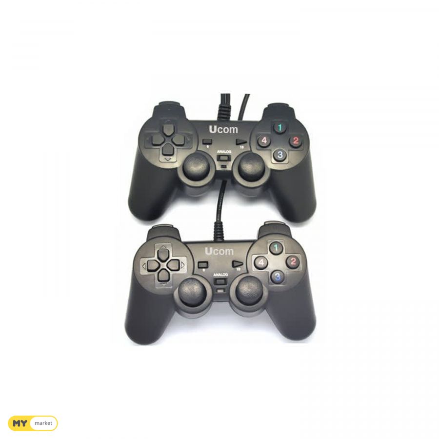 UCOM Double gamepad for PC USB Dualshock Game Controller | მეორადი და ...