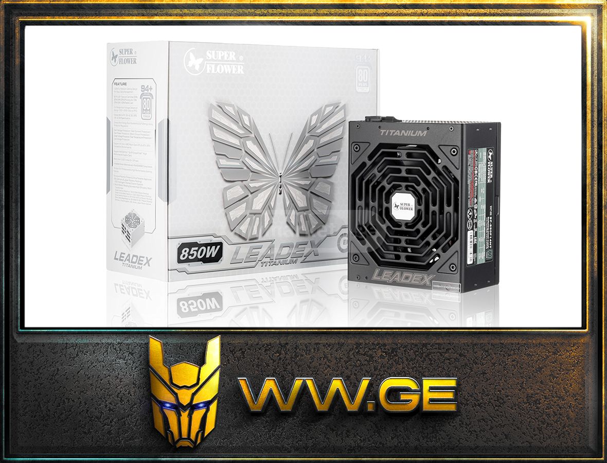 Super Flower 850 Watt 80 + Plus Titanium 80+ 850W 850 w | მეორადი და ...