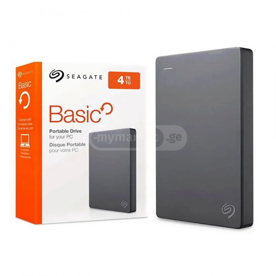 Seagate Basic 4TB STJL4000400 USB 3.0 External HDD | მეორადი და ახალი ნივთების ყიდვა-გაყიდვის ...