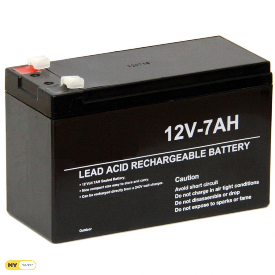 საბავშვო ელექტრო მანქანის დატენვადი ელემენიტი battery 12V-7A | მეორადი ...