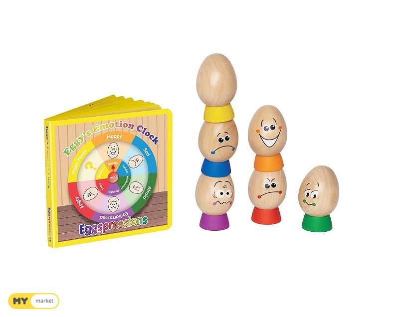 ექსპრესიული ხის კვერცხის ნაკრები Hape E0424 | მეორადი და ახალი ნივთების ...