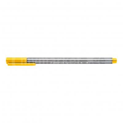 ლაინერი Staedtler სამკუთხა ფერადი 0.3მმ. Bright Yellow 334-1 ...