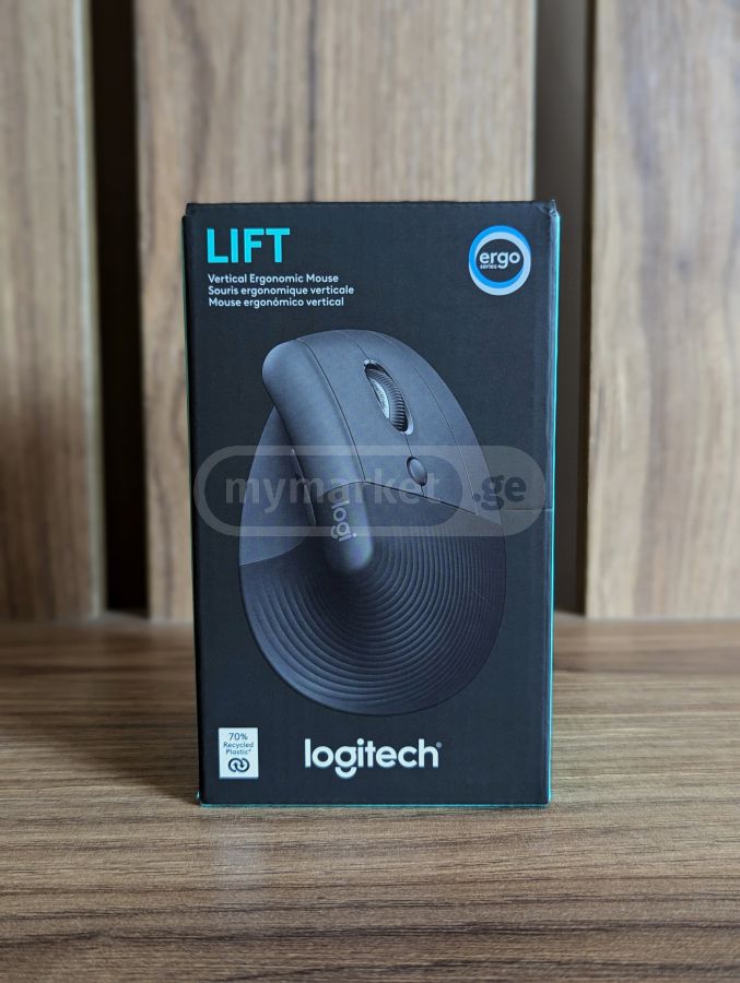 Logitech Lift Vertical Wireless Mouse - Graphite | მეორადი და ახალი ...