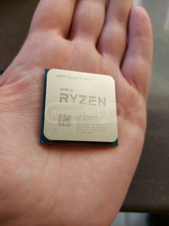 AMD RYZEN 5 3600, 3600X, 3600XT Socket AM4 CPU | მეორადი და ახალი ...