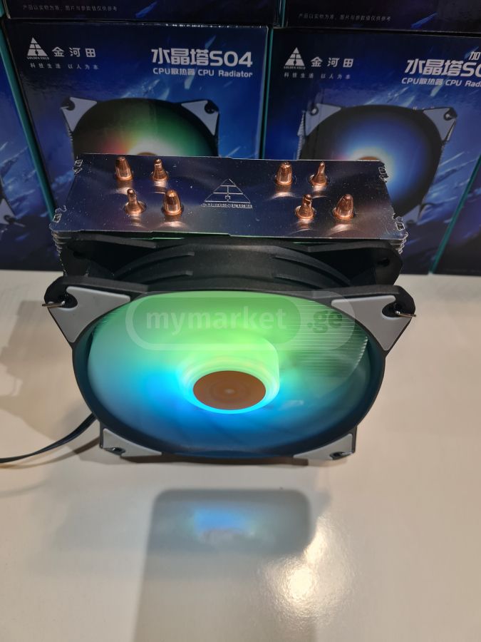 GOLDEN FIELD RGB CPU FAN 125W ახალი | მეორადი და ახალი ნივთების ყიდვა ...