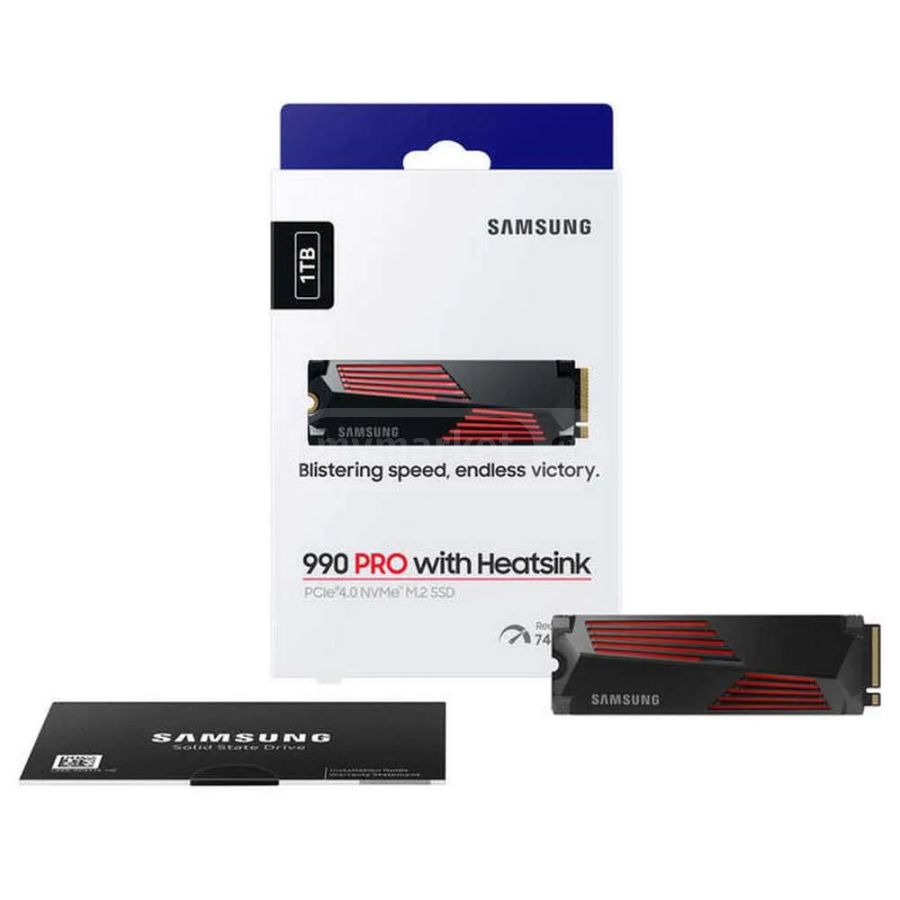 SSD Samsung 990 PRO M.2 1TB PCIe 4.0 7450 MB/s MZ-V9P1T0GW | მეორადი და ...