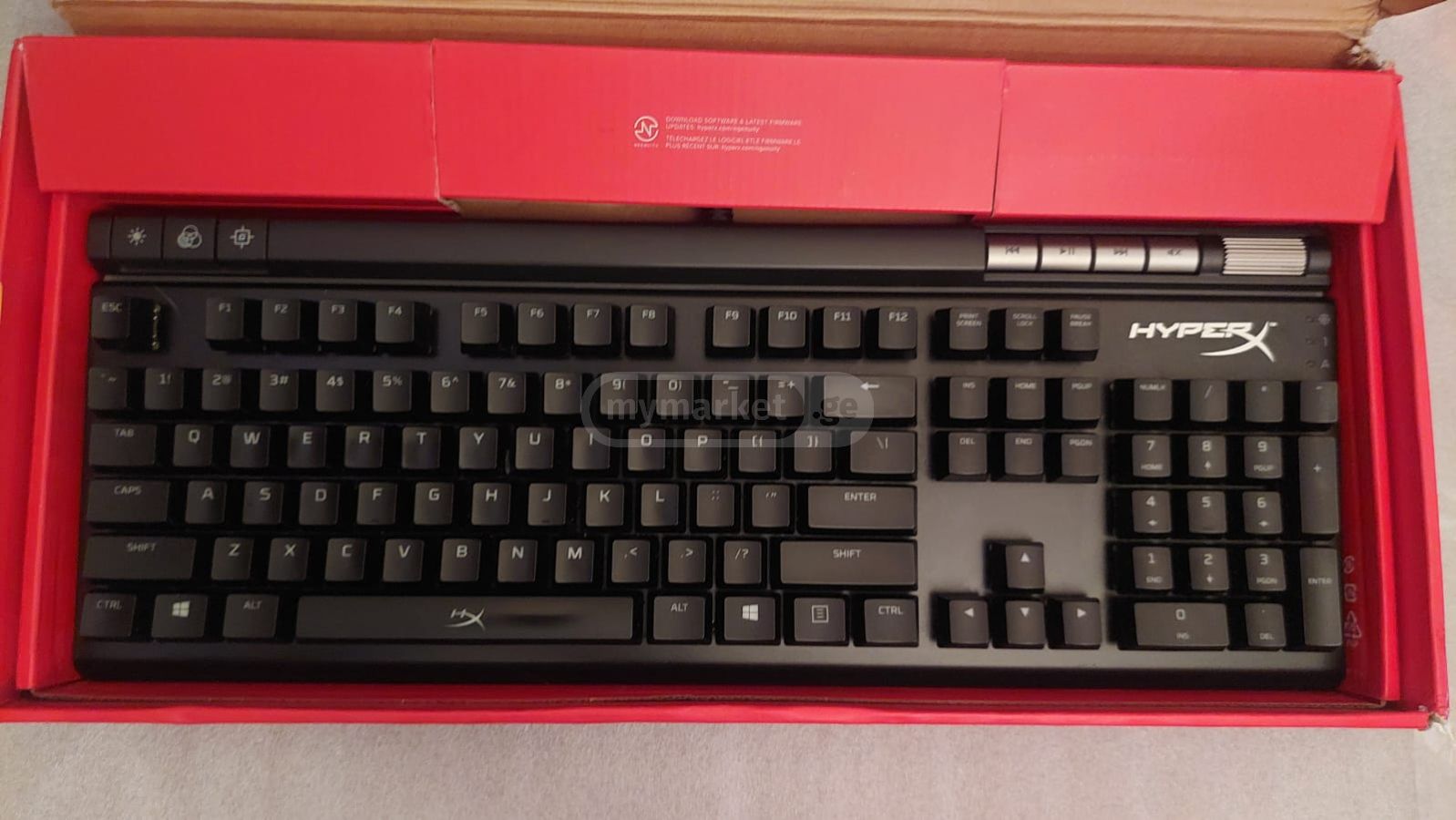 HyperX Alloy Elite RGB Mechanical Gaming Keyboard | მეორადი და ახალი ...