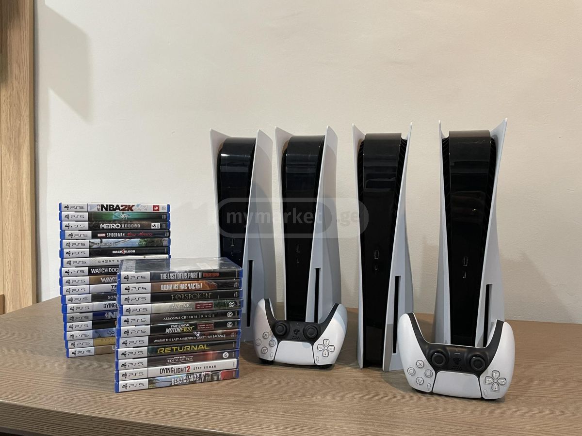 1 წლიანი გარანტიით! Sony5 Playstation 5 Disc Version! ps5 | მეორადი და ...