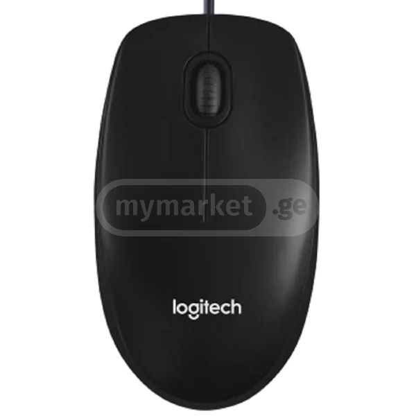მაუსი Logitech 910-006652 M100, Wired, USB, Mouse, Black | მეორადი და ...