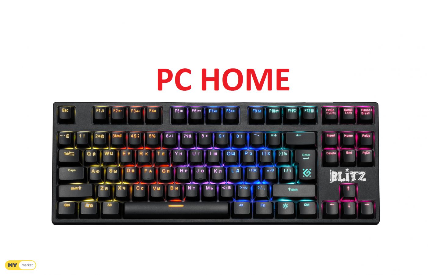 ახალი მექანიკური კლავიატურა Defender Blitz RGB განათებე | მეორადი და ...