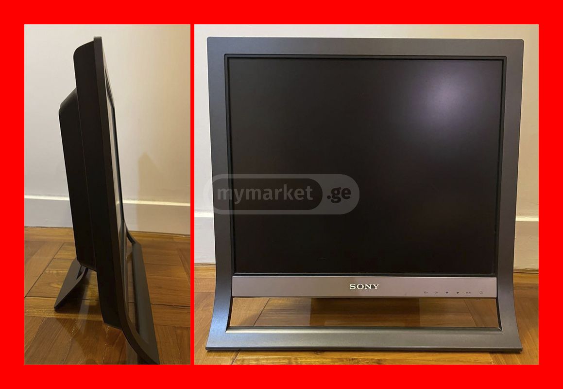მონიტორი SONY TFT LCD Monitor 17-inch Sony SDM-HS75 original | მეორადი ...