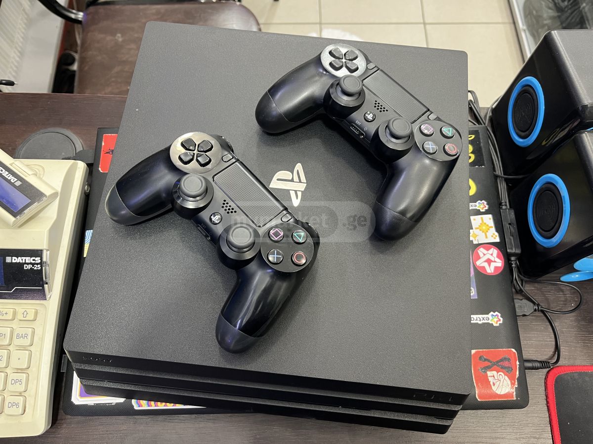 მაღაზიიდან! Sony Playstation 4 PS4 Pro. V2. განვადებით! | მეორადი და ...