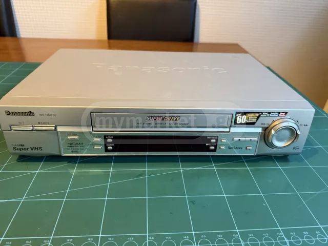 HI-END PANASONIC NV HS870 S-VHS INSERT A.DUBBING JOG SHUTLE | მეორადი და ახალი ნივთების ყიდვა ...