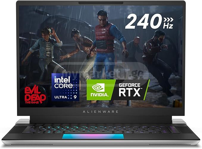 Alienware X16 R2 Ultra 9 185h 32gb Ram 1tb Ssd Rtx 4080 მეორადი და