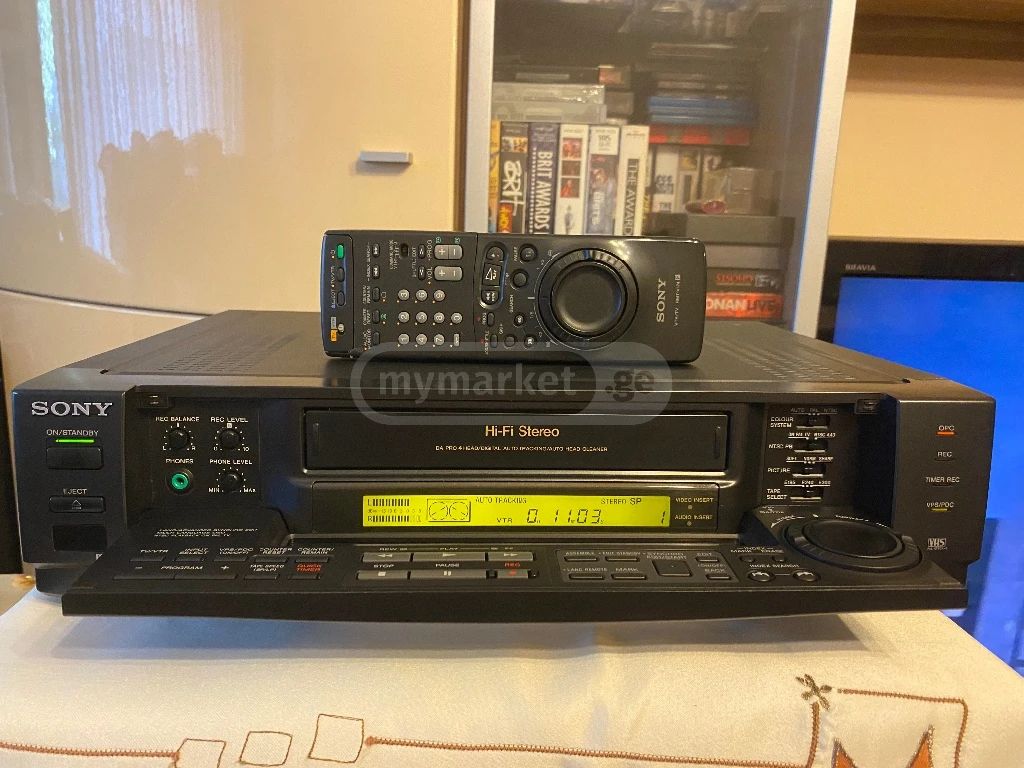 HI-END SONY SLV E1000 INSERT A.DUBBING JOG SHUTLE JAPAN | მეორადი და ...