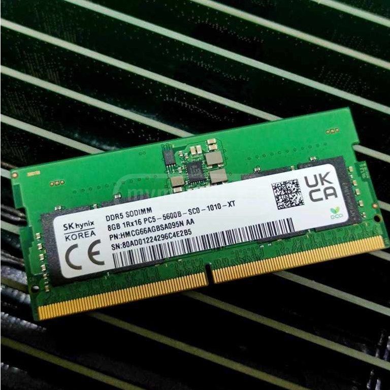 SK Hynix 8GB 1Rx16 DDR5 5600Hz SO-DIMM | მეორადი და ახალი ნივთების ყიდვა-გაყიდვის პლატფორმა Mymarket