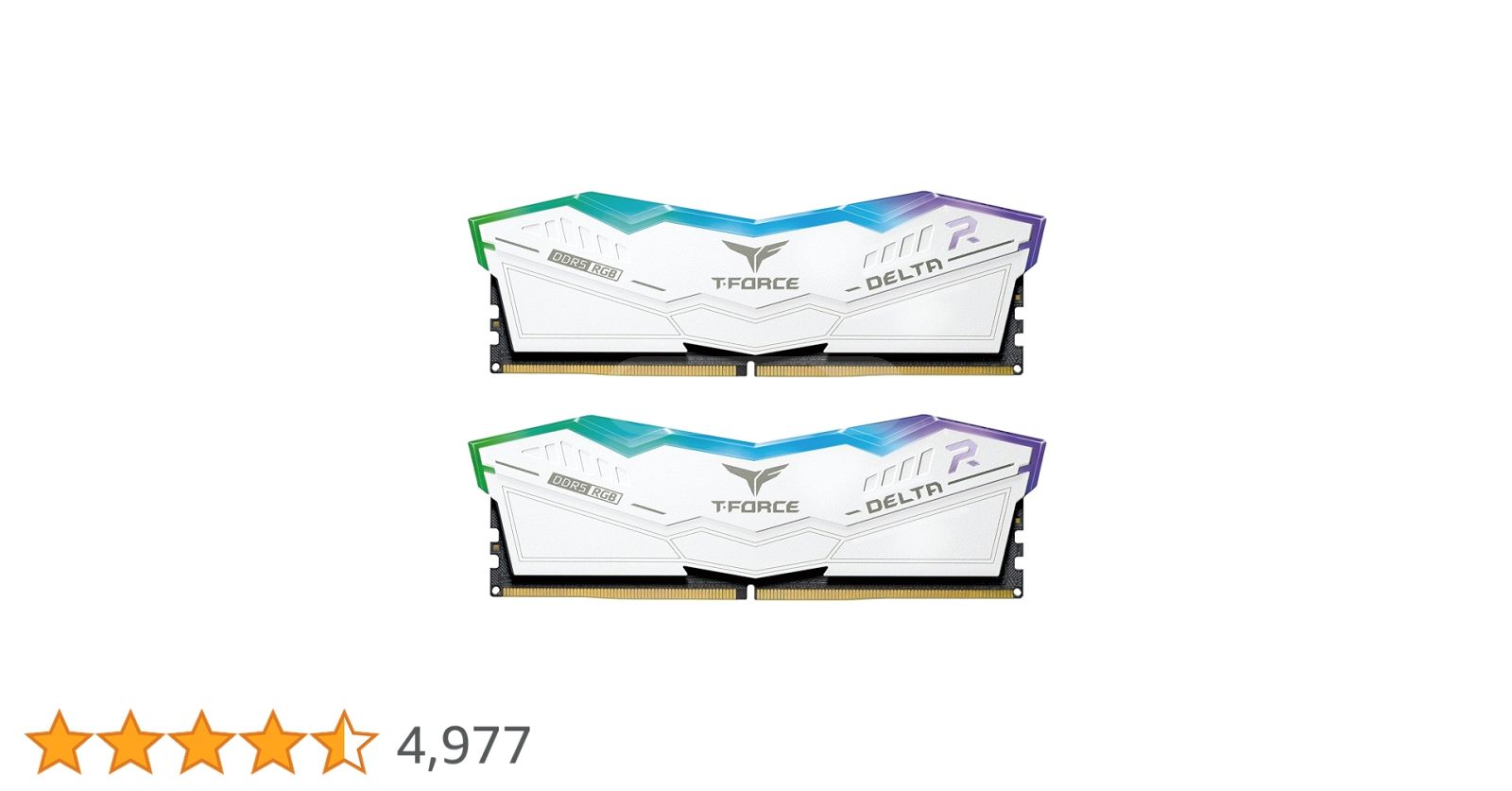 TeamGroup T-Force Delta RGB 32GB 2x16GB White RGB DDR5 5200M | მეორადი ...