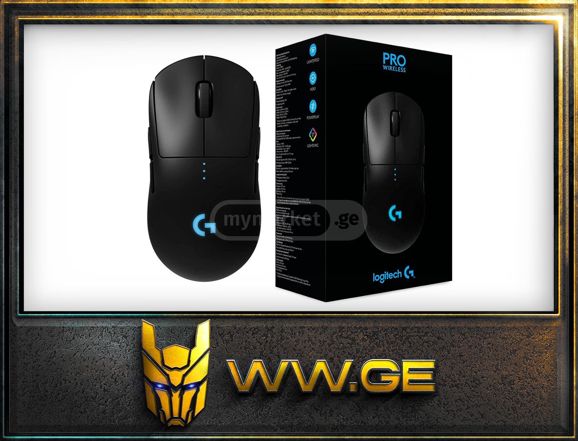Logitech G Pro Wireless Gaming Mouse with Esports Grade Per | მეორადი ...